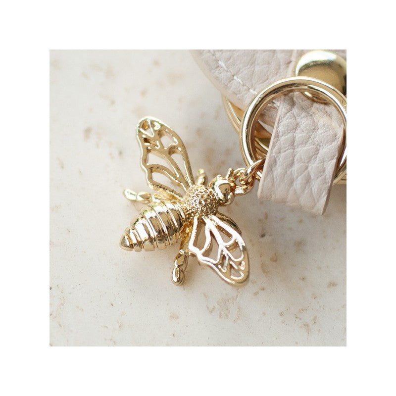 Cream Keyring - Bee Jewellery – Hallie & Finn